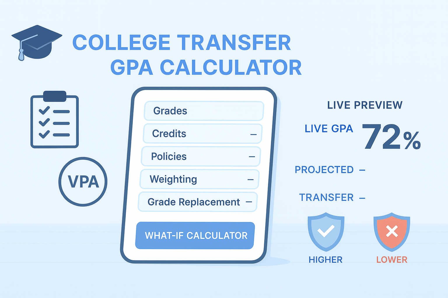 College Transfer GPA Calculator: Check Your Transfer Score