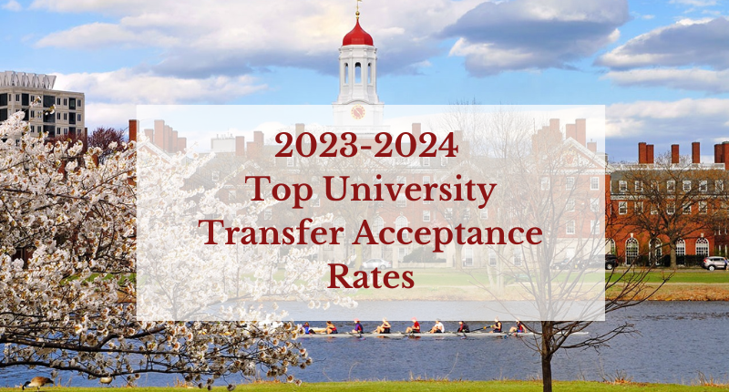 University Transfer Acceptance Rates 2023-2024 - Transfer Goat