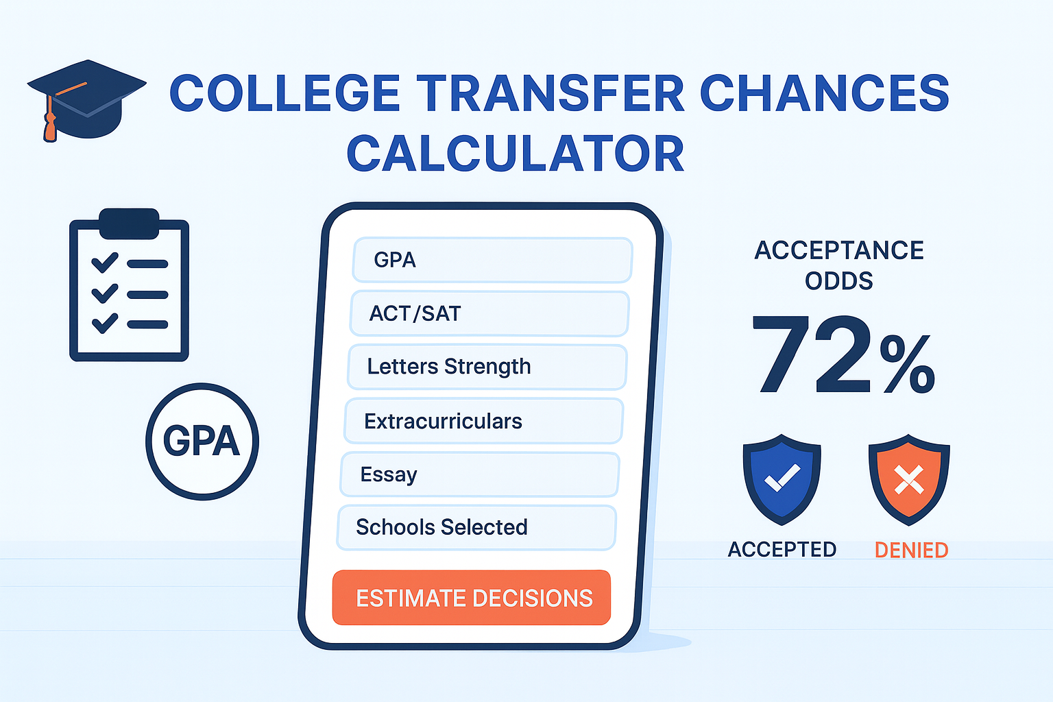 College Transfer Chances Calculator: Predict Acceptance