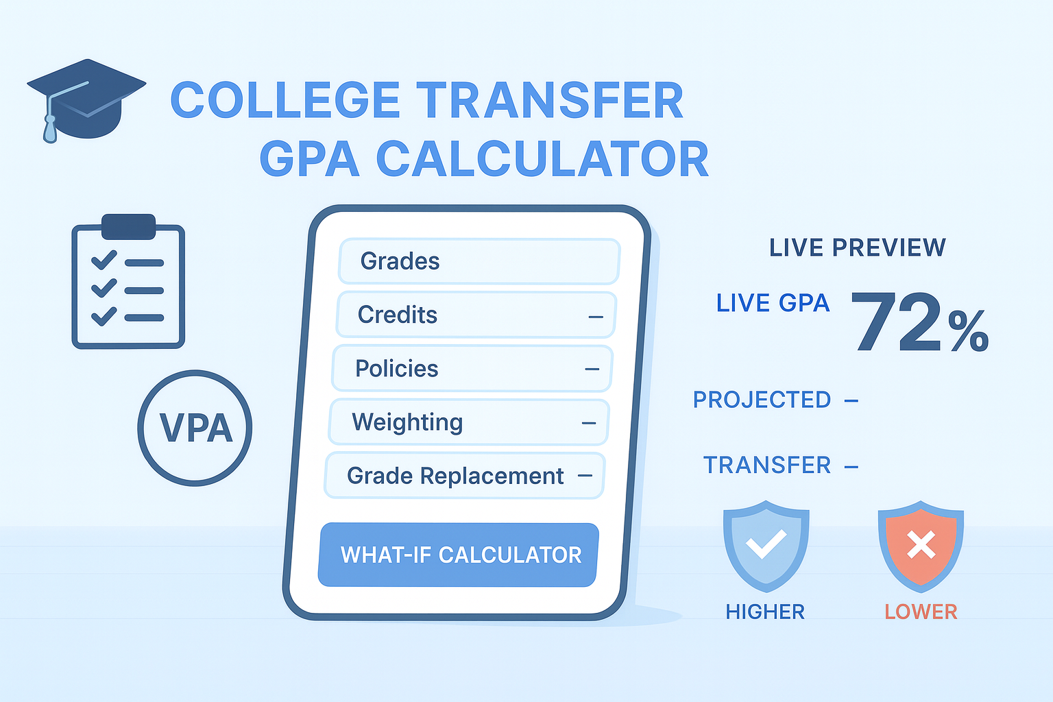 College Transfer GPA Calculator: Check Your Transfer Score